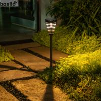 China IP65 Waterproof Solar Powered Security Light Black CE Certificate for sale
