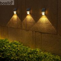 China 8-10 Hours Working Time Outdoor Solar Sconce Lanterns with LED Light Source for sale