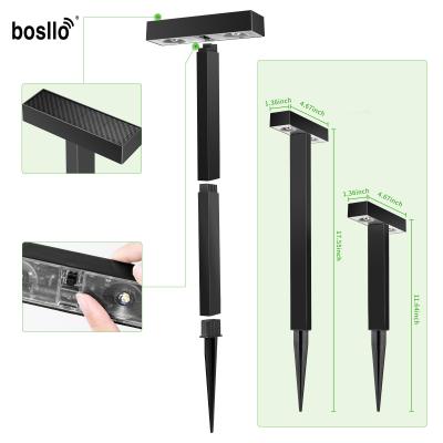 Chine Lumières solaires de jardin LED alimentées par un panneau solaire avec une batterie rechargeable NIMH de 1,2 V 600 mAh à vendre