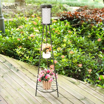China Potente luz solar de jardín con capacidad de batería de 3.7V 1200mAh y carga USB en venta