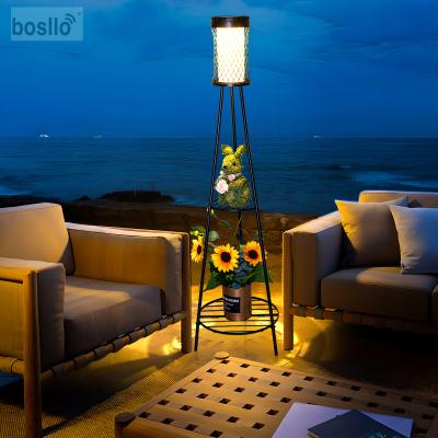 China Potente luz solar de jardín con capacidad de batería de 3.7V 1200mAh y carga USB en venta
