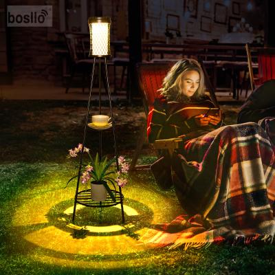 Cina Luci solari impermeabili a doppia carica per fioriere adatte a Natale e Halloween in vendita