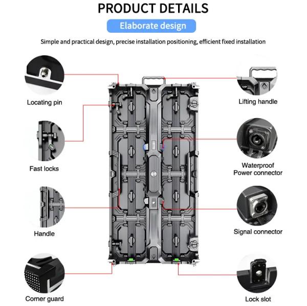 Quality 220V Input Voltage Outdoor Rental LED Billboard Synchronization Or Asynchronizat for sale