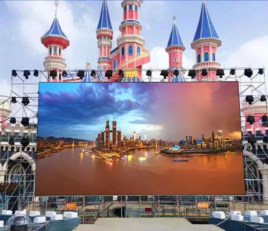 Quality 220V Input Voltage Outdoor Rental LED Billboard Synchronization Or Asynchronizat for sale
