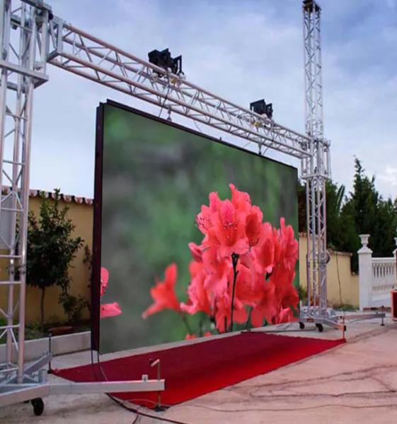 Quality 220V Input Voltage Outdoor Rental LED Billboard Synchronization Or Asynchronizat for sale