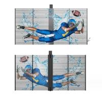 Quality Contrast Ratio 5000 1 Indoor Transparent LED Screen Customize Screen Type 100000 for sale