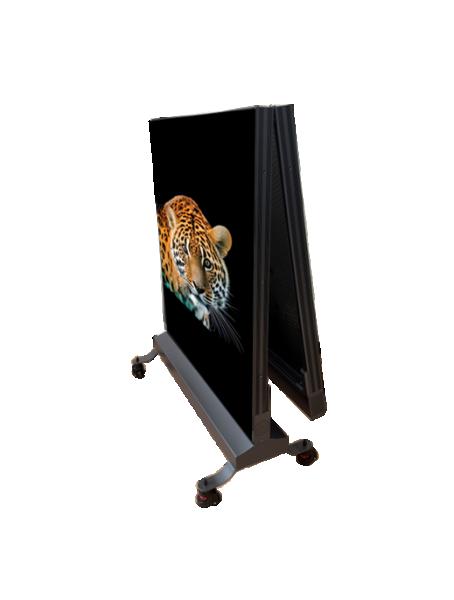 Quality p3.91-3.91 structure free holographic transparent LED display with high brightness for window show for sale