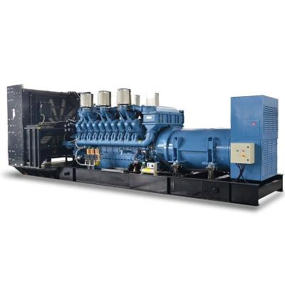 Cina 1900KW 2400KVA MTU 12V4000G63 Motore diesel generatore con MP-A-1900 alternatore 380V in vendita