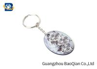 China UV Printing Personalized 3D Keychains , 3D Keyring Customized Different Shape for sale