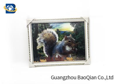 Cina Immagine incorniciata decorativa animale su misura delle immagini lenticolari di dimensione 3D in vendita