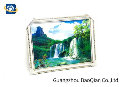 China Hoge Definitie 3D Lenticular Beelden, HUISDIER 0.6MM van de Landschaps 3D Lenticular Druk Te koop