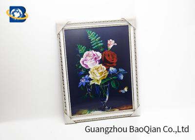 中国 家の装飾のための綺麗なの花模様を印刷するペット/PP 3Dレンズ映像 販売のため