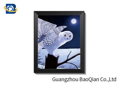 China 3D Dierlijk de Vogel/het Paardbeeld 4 van de Behang Lenticular Tik Kleuren 3D UVdruk Te koop