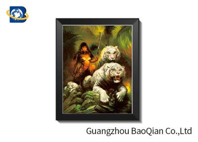 China ODM van het ridderthema 3D Lenticular Bladbeeld met pvc-Kader 30 X 40 cm Te koop