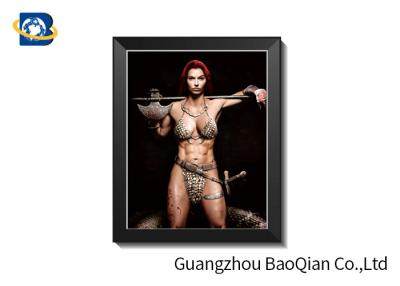China 3d o presente original 3d Lenticular moldou a imagem com menina animal/bonita à venda