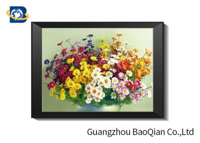 China Eco - imagens Lenticular amigáveis das flores 3D para o tamanho home da decoração A3 A4 à venda
