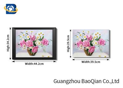 China Eco - imagens Lenticular amigáveis das flores 3D para o tamanho home da decoração A3 A4 à venda