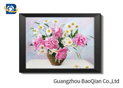 China Eco - imagens Lenticular amigáveis das flores 3D para o tamanho home da decoração A3 A4 à venda