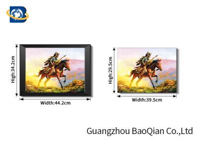 China Één knipt 3D Lenticular Beelden weg 30 X 40 cm/40 x 40 cm met 12 MM. Kader Te koop