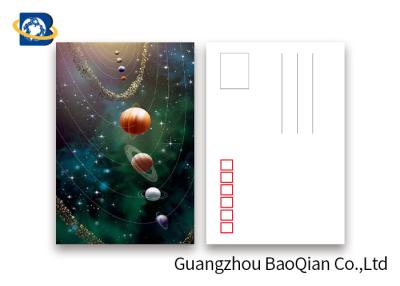 Cina Cartoline lenticolari della stella 3D di progettazione di Amizing con una stampa offset UV laterale di due CMYK in vendita