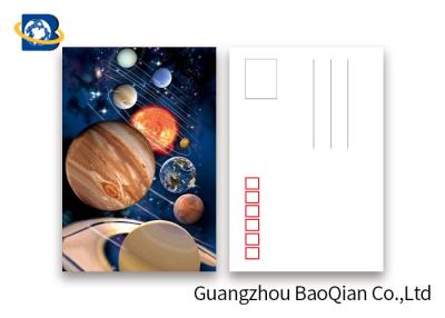 Cina Cartoline lenticolari della stella 3D di progettazione di Amizing con una stampa offset UV laterale di due CMYK in vendita