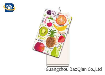 Cina I bagagli lenticolari dell'immagine Colourful della frutta 3D etichettano, etichette su ordinazione di caduta con effetto di vibrazione 3D in vendita