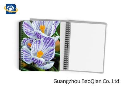 China o material do ANIMAL DE ESTIMAÇÃO de 0.6mm personalizou artigos de papelaria Lenticular espirais dos cadernos 3D à venda
