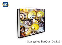 China Lenticular Plastic Envelope Folder , Expanding Document Folder 3D UV Printing for sale