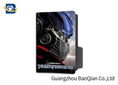 China Transformers 3D Lenticular Printing Service , Plastic Document Folder Flip Effect for sale