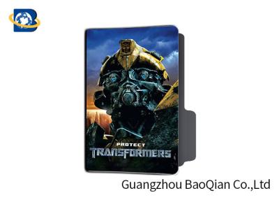 China Transformers 3D Lenticular Printing Service , Plastic Document Folder Flip Effect for sale