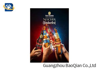 China Cartaz que Lenticular deslocado UV da impressão 3D nenhuma imagem atraente material do dano lança à venda