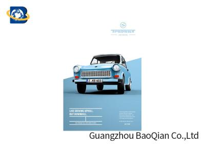China O cartaz Lenticular do carro 3D personalizou a definição alta material Nontoxic da impressão UV à venda