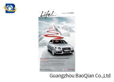 Cina Il manifesto lenticolare dell'automobile 3D ha personalizzato definizione materiale non tossica di stampa UV l'alta in vendita