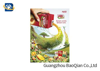 China Impressão Lenticular do grande formato de PP/PET, projeto criativo de 3 imagens dimensionais à venda