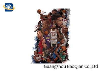 Cina Alto manifesto di stampa su ordinazione della stella di NBA di definizione del manifesto 3D dell'ANIMALE DOMESTICO di immagine lenticolare di vibrazione in vendita