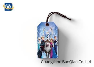 Cina L'abitudine amichevole eco- ha stampato l'immagine dura della materia plastica 3D del Hangtag del giocattolo delle etichette di caduta in vendita