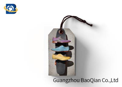 Cina la caduta su ordinazione della scarpa di immagine 3D etichetta, calza l'ANIMALE DOMESTICO lenticolare/pp delle etichette/materiale della carta in vendita