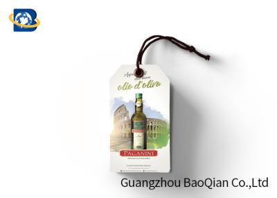 China Het douaneembleem hangt Markeringsdruk, hangen het HUISDIER/pp/Document de Douane Markeringen met Koord Te koop
