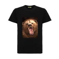 China Cool 3D Flip Effect T - Shirt 100% Cotton Soft Material For Printing 3D Artwork for sale