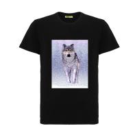 China Cool 3D Flip Effect T - Shirt 100% Cotton Soft Material For Printing 3D Artwork for sale