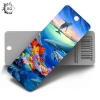 China Plentiful Designs Deep 3D Lenticular Bookmark / Personalized Picture Bookmarks for sale