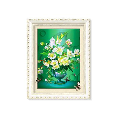 China Cópias Lenticular da arte das imagens das flores e das plantas 5D para a decoração do restaurante à venda