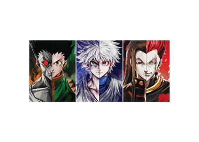 China Van de de Tik 3D JAGER × van de filmlaminering Lenticular van de de JAGERS Drievoudige Overgang Affiche van Anime voor Bevordering Te koop