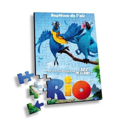 Cina Puzzle educativo del giocattolo 3D di stampa di vibrazione 3D dei bambini lenticolari di servizio in vendita