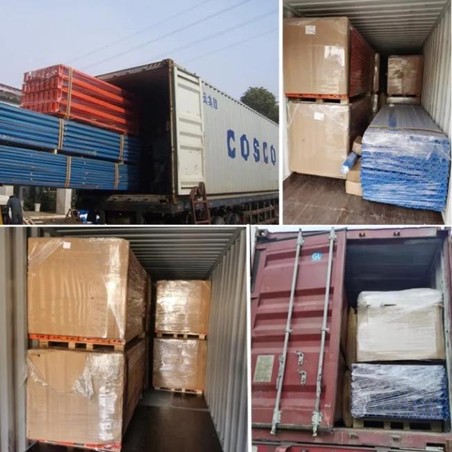 Heavy Duty Dexion Compatible Stacking Pallet Racking for Warehouse Storage 8
