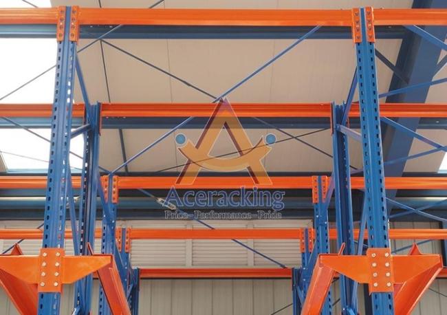 Warehouse Heavy Duty Pallet Racks Drive In Through Racking System Drive-in  System  factory 7