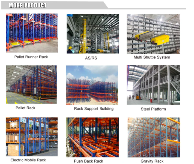 Long Service Life Adjustable heavy Duty warehouse Stacking Racks pallet rack 4