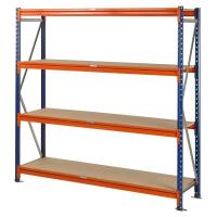 China Warehouse Storage Longspan Racking / Iron Shelf Rack Medium Duty for sale