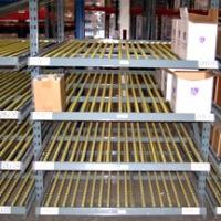 China ACERACK Gravity Roller Racking , Flow Through Racking System For Warehouse Storage for sale