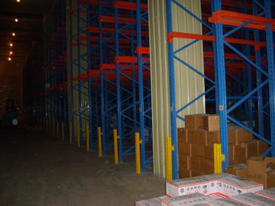 China Customized Warehouse Drive In Drive Through Racking System For Cold Storage for sale